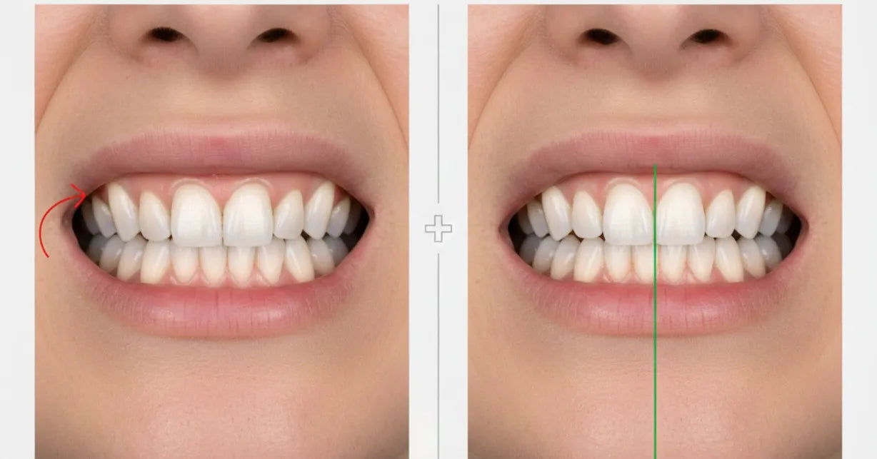 overbite correction invisalign before and after