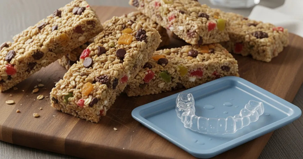7 Snack Bar Textures That Can Harm Clear Aligners – NewSmile™ USA
